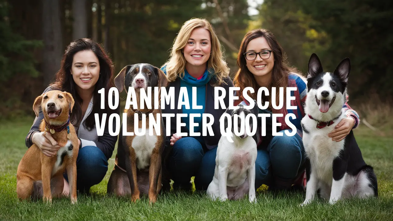 10 Inspiring Animal Rescue Volunteer Quotes - middlekingdomrescue.com