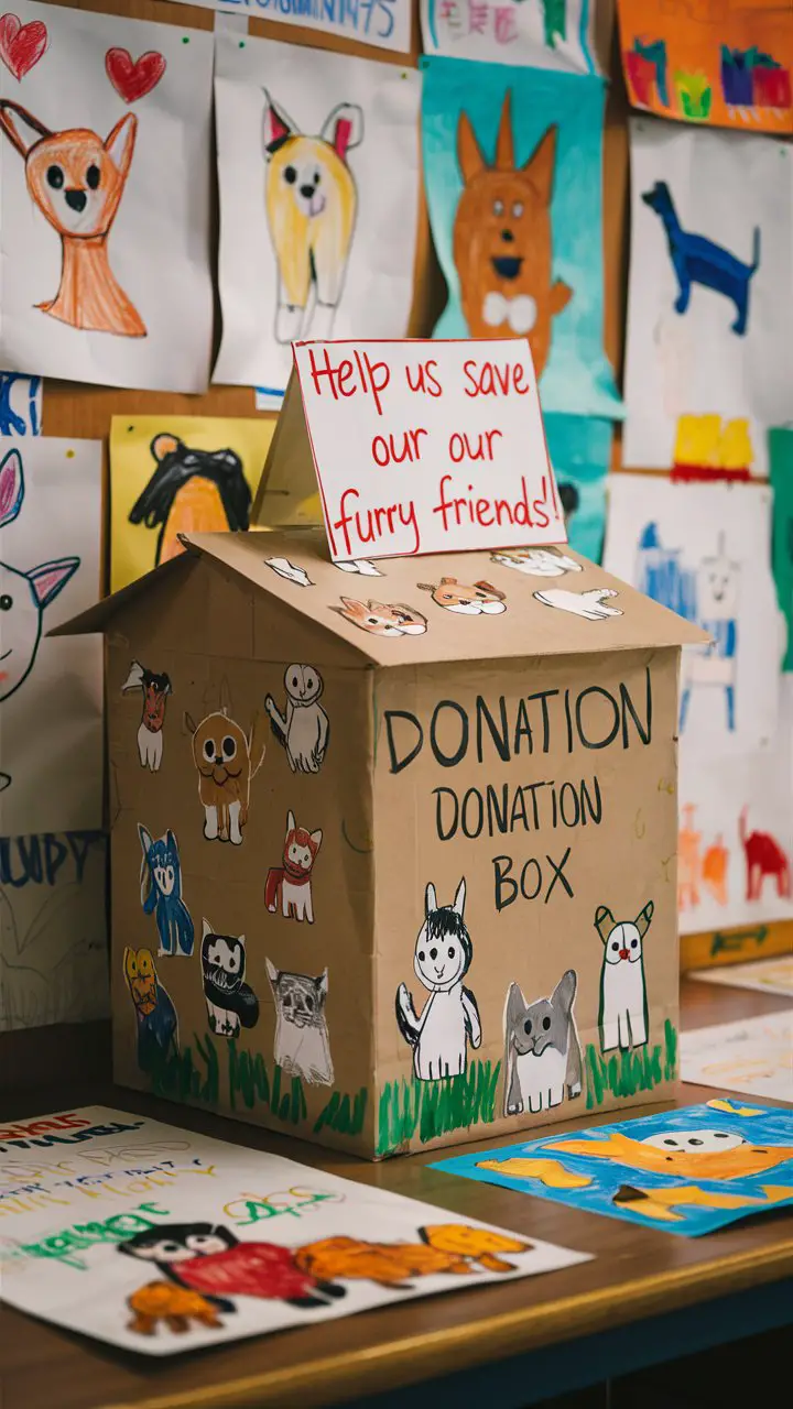 5 Animal Rescue Donation Box Ideas - middlekingdomrescue.com