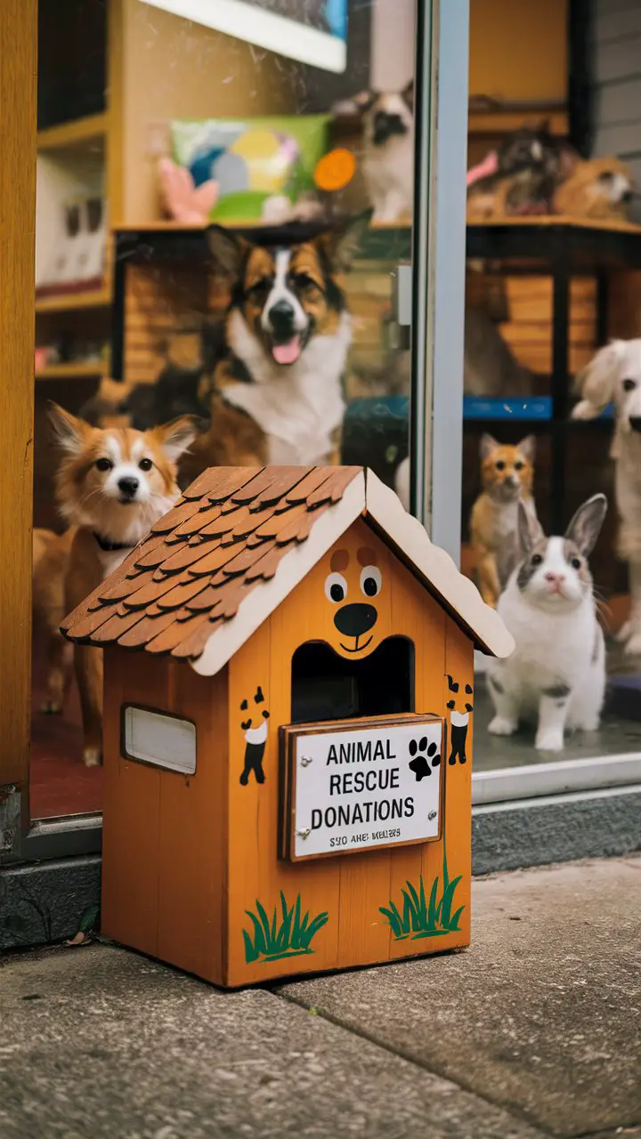 5 Animal Rescue Donation Box Ideas - middlekingdomrescue.com