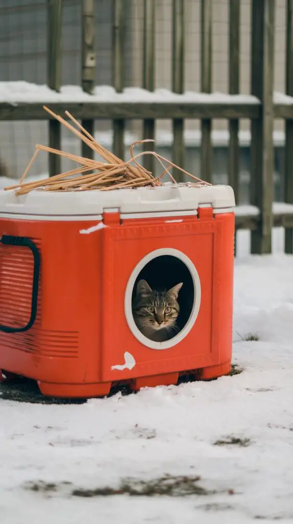 10 winter cat shelter ideas - middlekingdomrescue.com