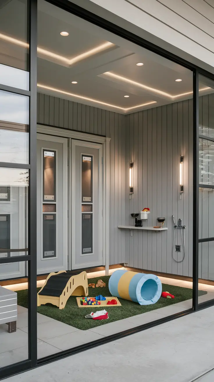 10 Garage Kennel dog shelter design ideas - middlekingdomrescue.com