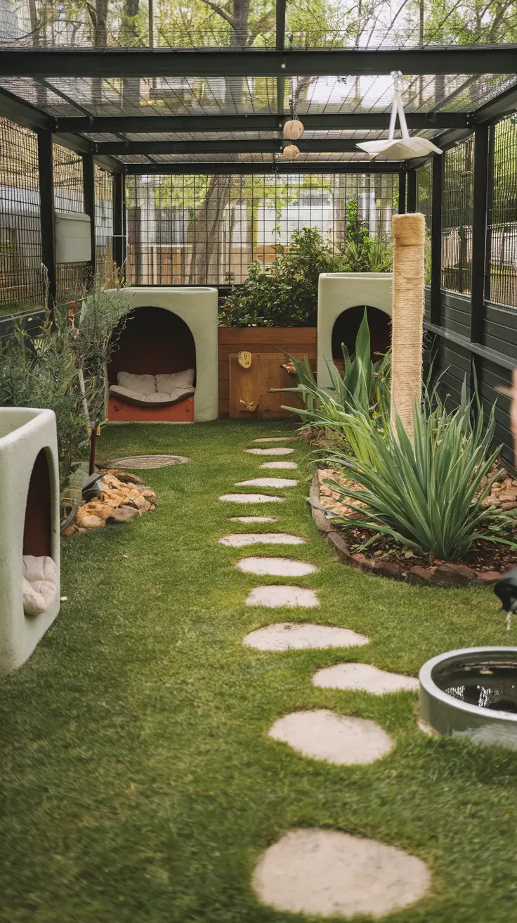 10 Inspiring Outdoor Cat Room Ideas - middlekingdomrescue.com