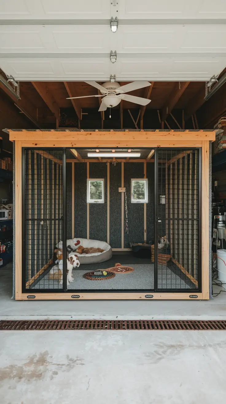 10 Garage Kennel dog shelter design ideas - middlekingdomrescue.com