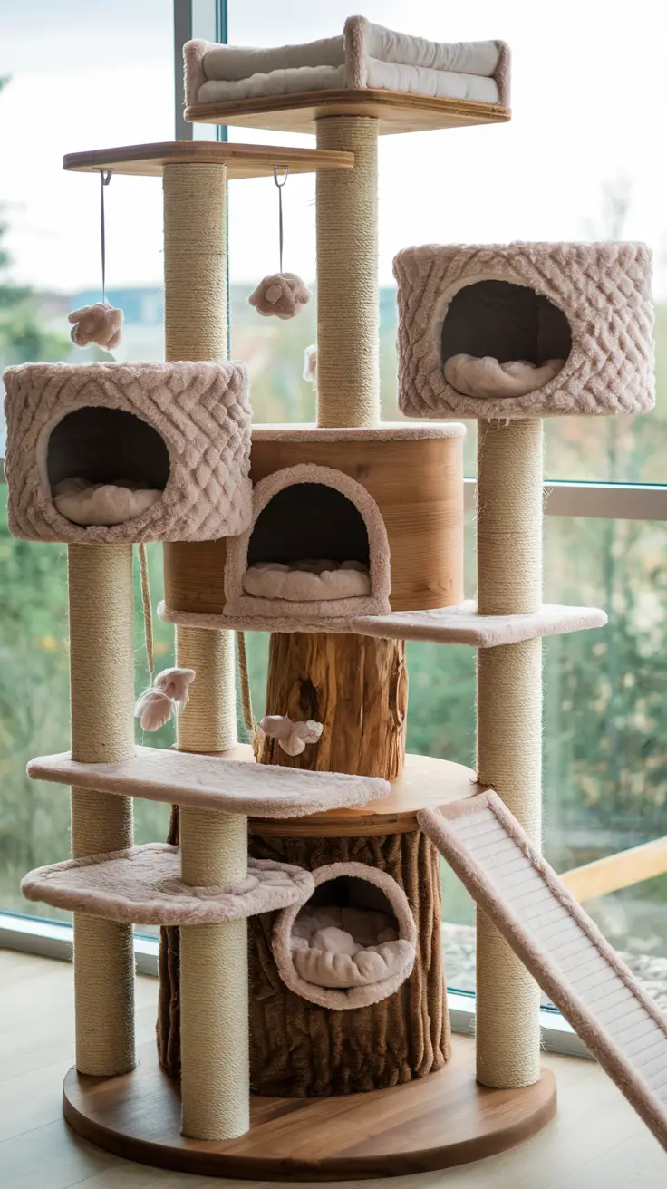 10 Indoor Cat House Design Ideas - middlekingdomrescue.com