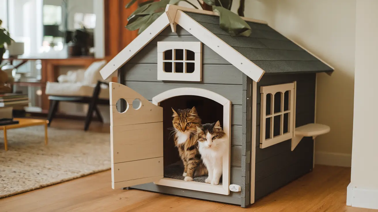10 Indoor Cat House Design Ideas - middlekingdomrescue.com