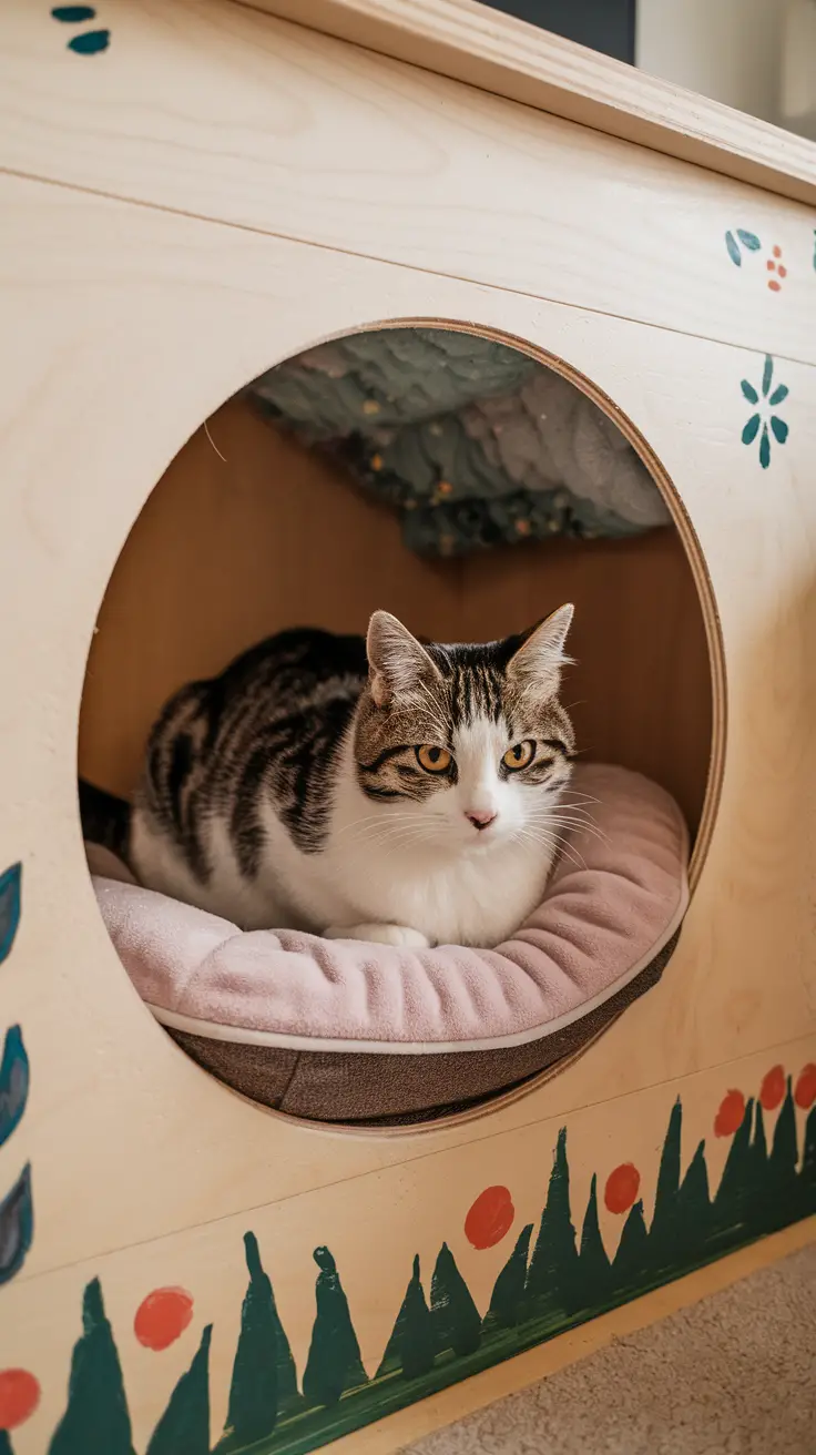 10 Indoor Cat House Design Ideas - middlekingdomrescue.com