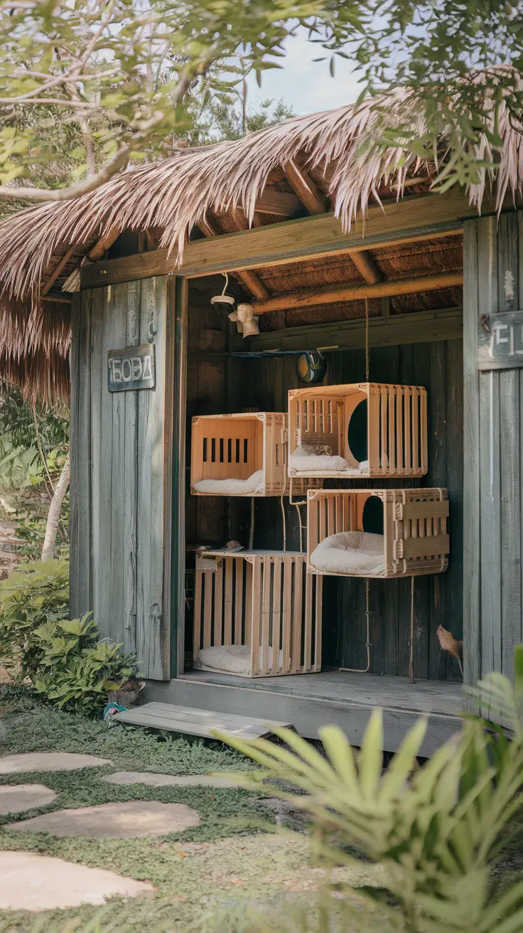 10+ Rustic Cat Boarding Facility Ideas for Cozy Feline Retreats ...