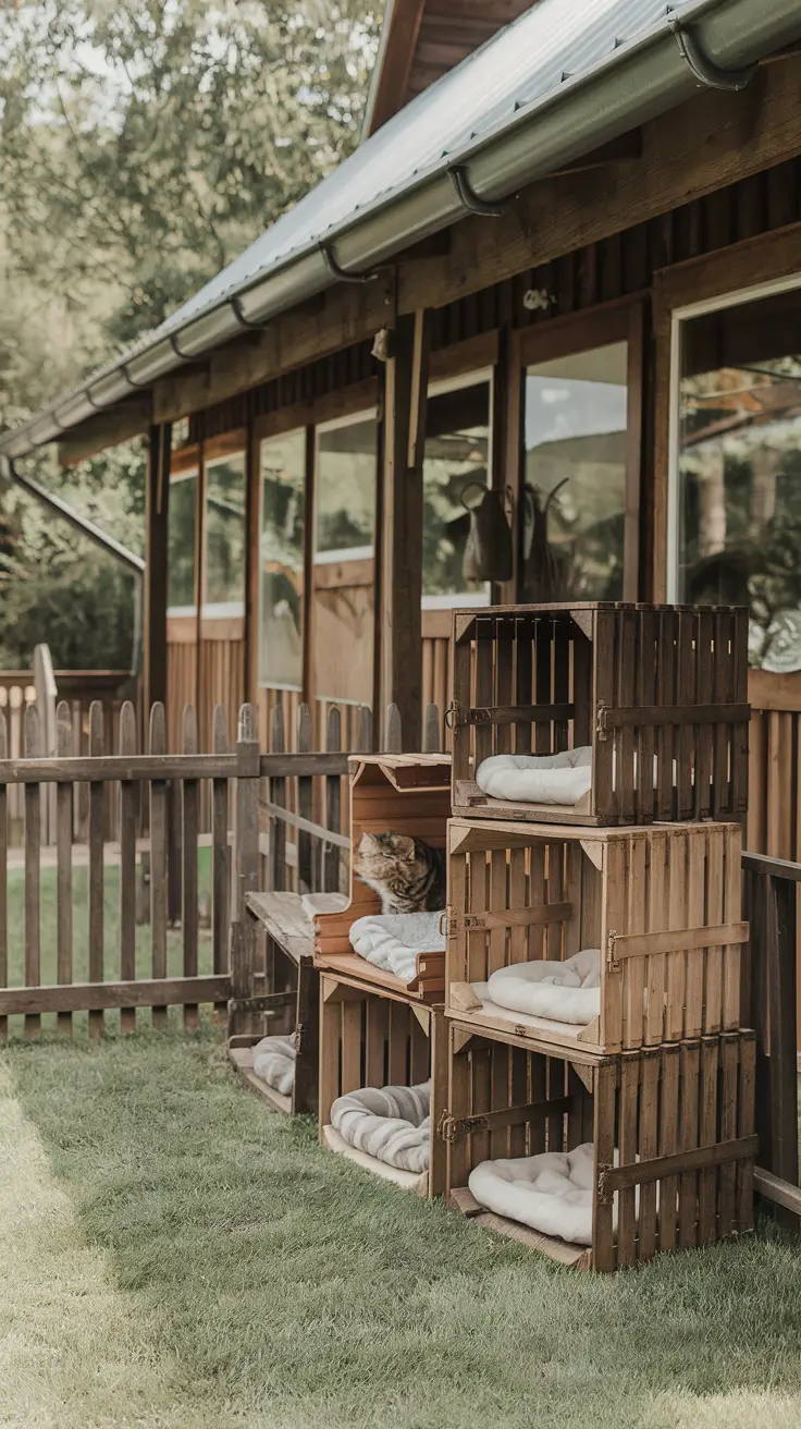 10+ Rustic Cat Boarding Facility Ideas for Cozy Feline Retreats ...