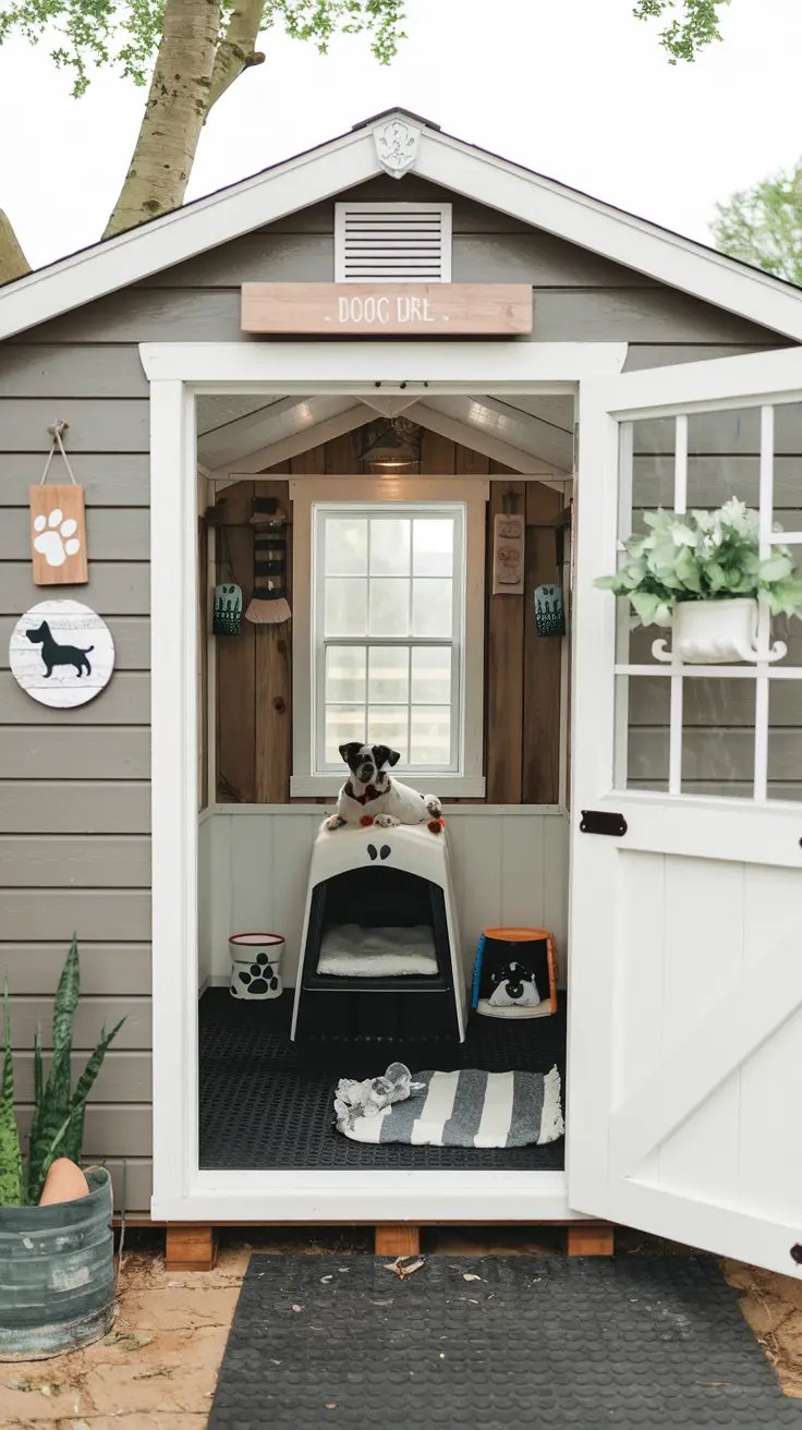 10 Garage Kennel dog shelter design ideas - middlekingdomrescue.com