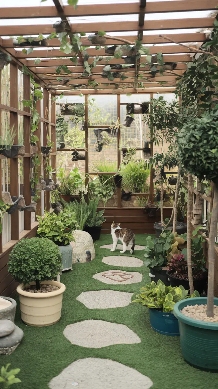 10 Inspiring Outdoor Cat Room Ideas - middlekingdomrescue.com