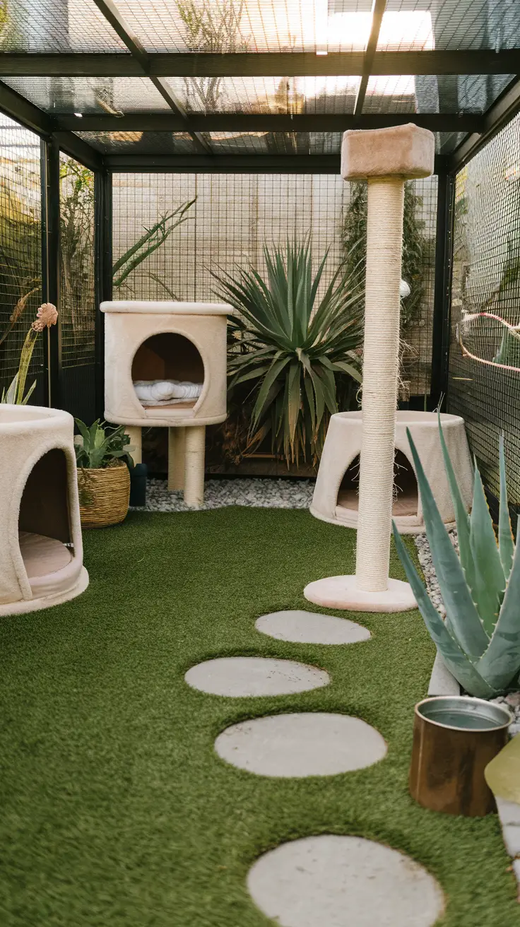 10 Inspiring Outdoor Cat Room Ideas - middlekingdomrescue.com