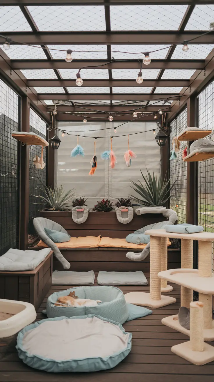 10 Inspiring Outdoor Cat Room Ideas - middlekingdomrescue.com