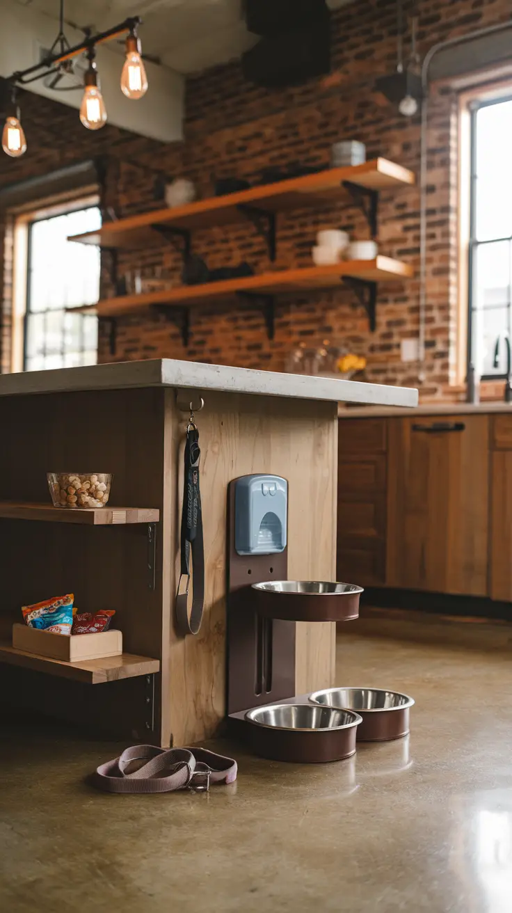 13+ Sleek Kitchen Designs with Pet Stations - middlekingdomrescue.com