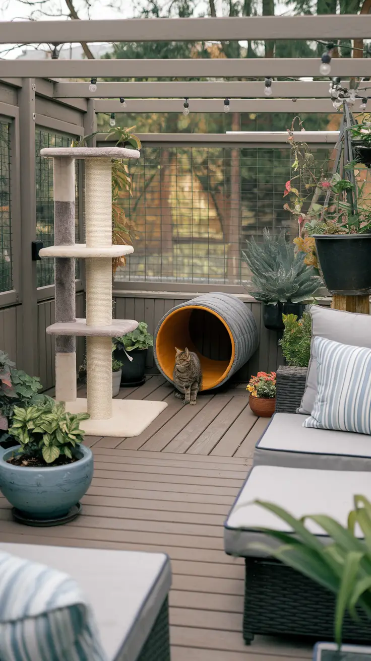 22 Outdoor Cat Enclosure Ideas for Safe and Happy Felines ...