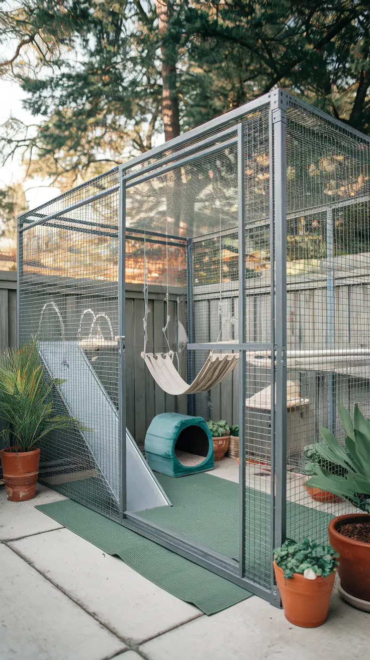 22 Outdoor Cat Enclosure Ideas for Safe and Happy Felines ...