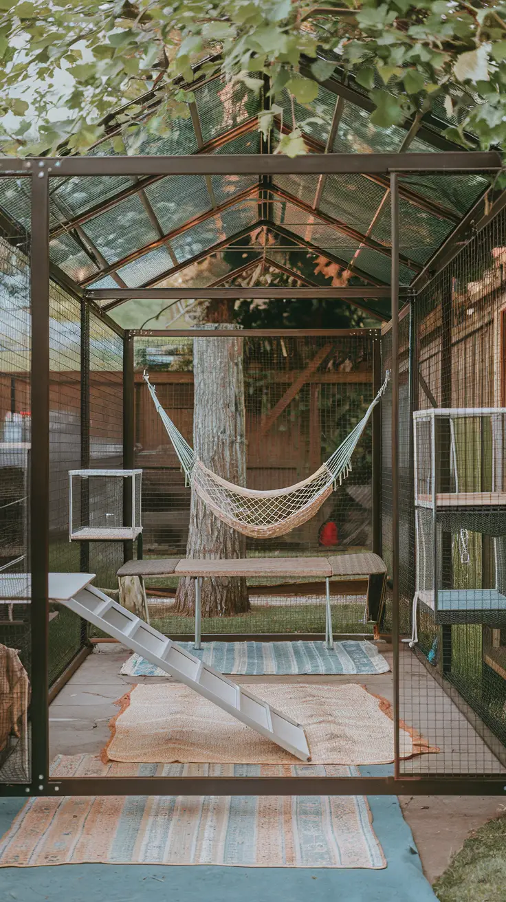 22 Outdoor Cat Enclosure Ideas for Safe and Happy Felines ...