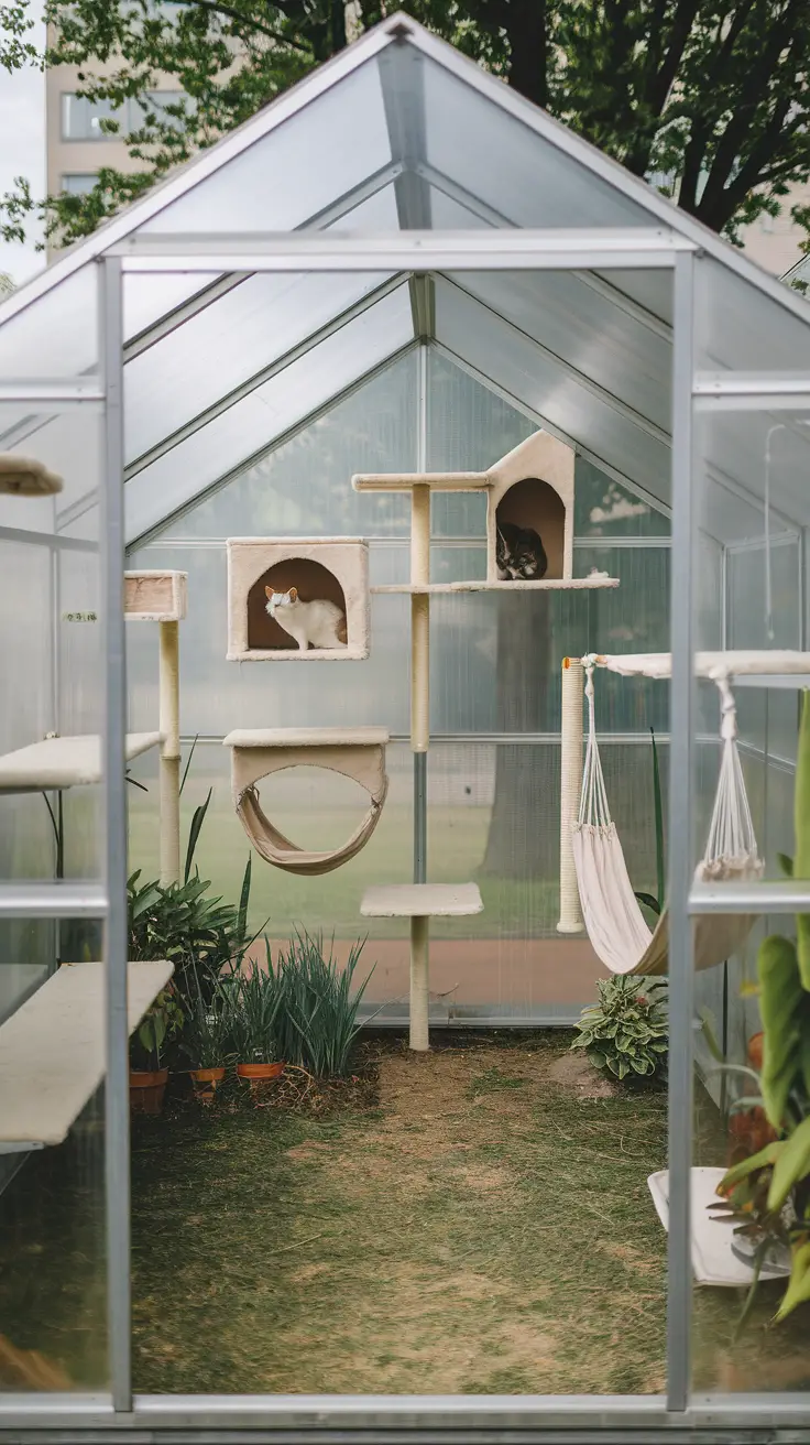 22 Outdoor Cat Enclosure Ideas for Safe and Happy Felines ...