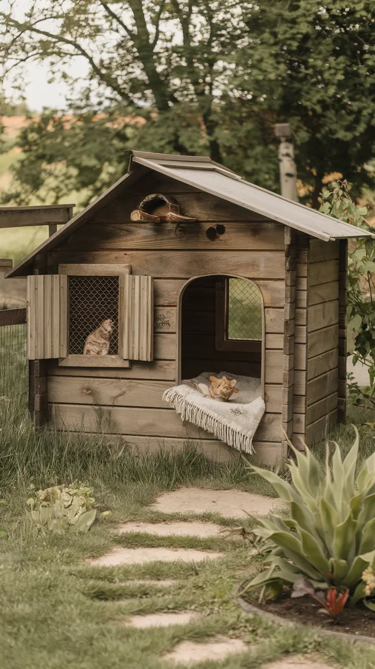 22 Outdoor Cat Enclosure Ideas for Safe and Happy Felines ...