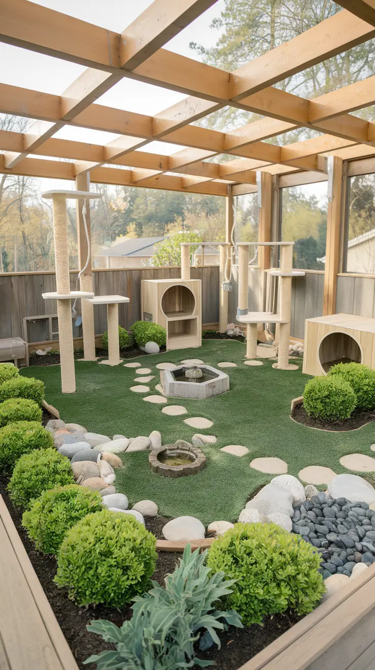 22 Outdoor Cat Enclosure Ideas for Safe and Happy Felines ...