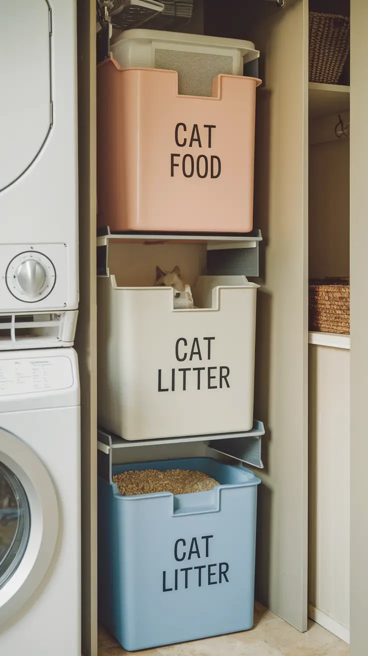 16+ Creative Cat Food Storage Ideas - middlekingdomrescue.com