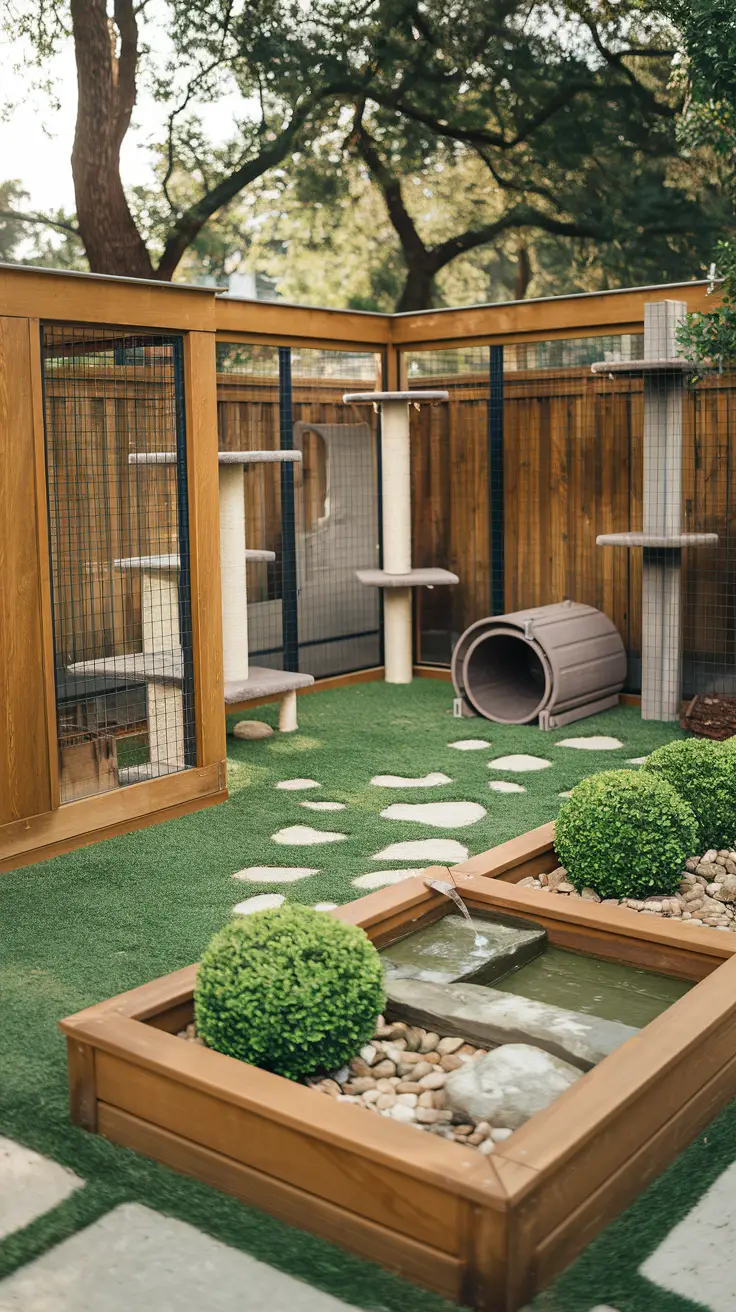 22 Outdoor Cat Enclosure Ideas for Safe and Happy Felines ...