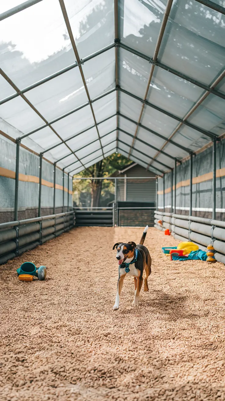 5+ Cheap Dog Run Ideas for Your Backyard - middlekingdomrescue.com