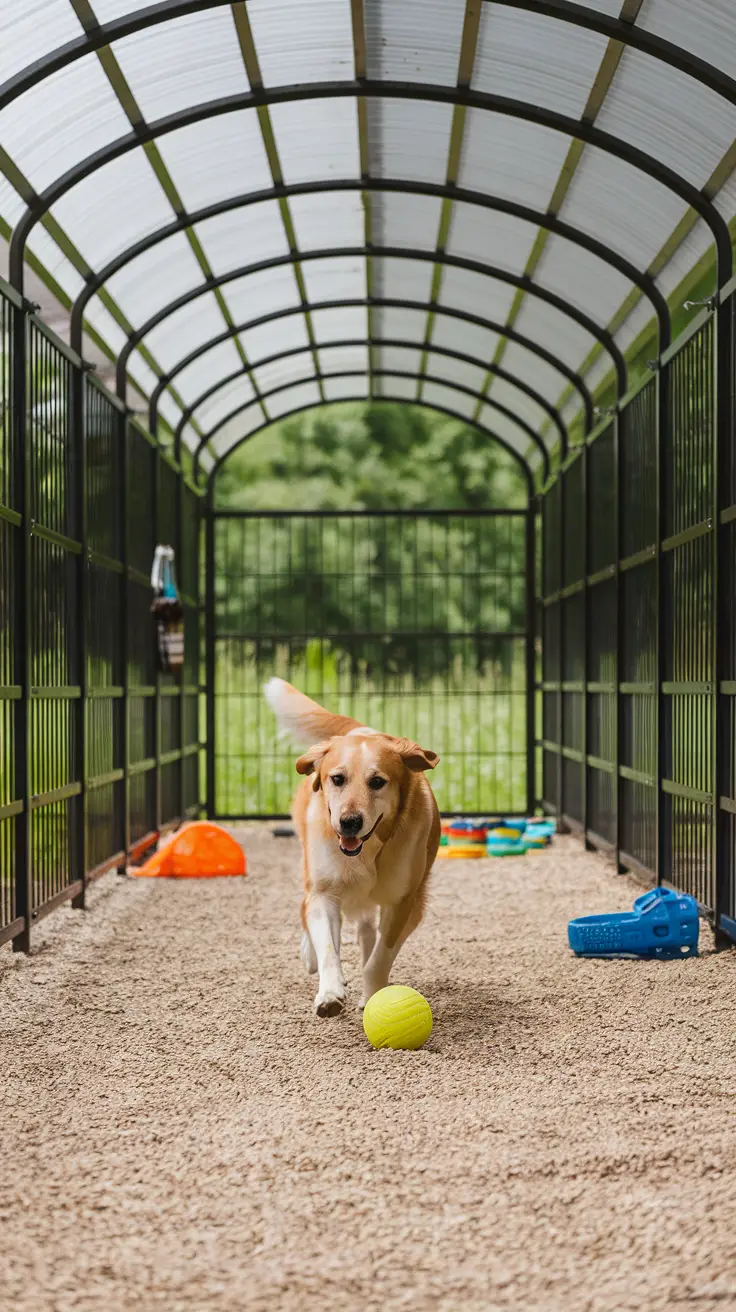 5+ Cheap Dog Run Ideas for Your Backyard - middlekingdomrescue.com