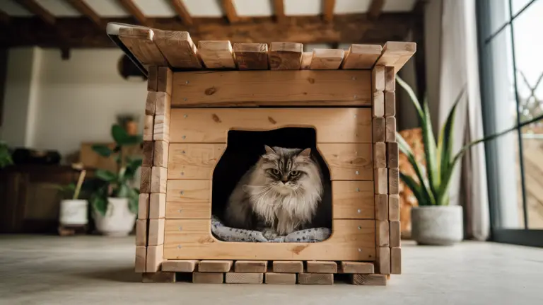 10+ Cozy Indoor Cat House Designs for Small Spaces ...