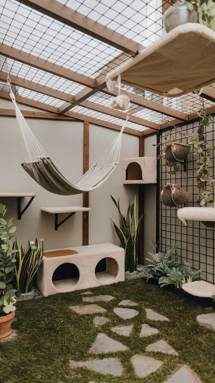 10+ Cozy Indoor Cat House Designs for Small Spaces ...