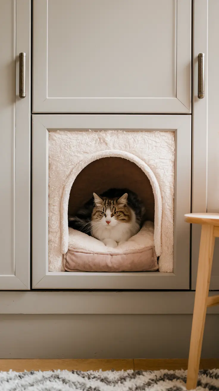 10+ Cozy Indoor Cat House Designs for Small Spaces ...