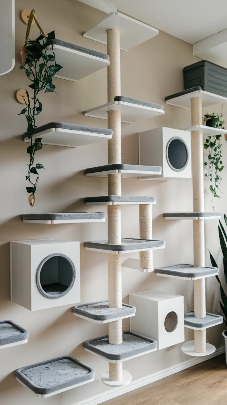 10+ Cozy Indoor Cat House Designs for Small Spaces ...