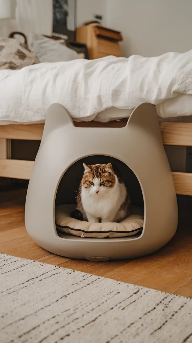 10+ Cozy Indoor Cat House Designs for Small Spaces ...