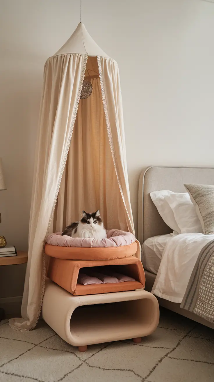 10+ Cozy Indoor Cat House Designs for Small Spaces - Sky Forbes