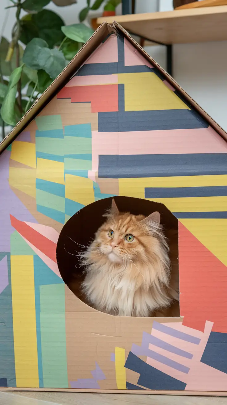 10+ Cozy Indoor Cat House Designs for Small Spaces ...