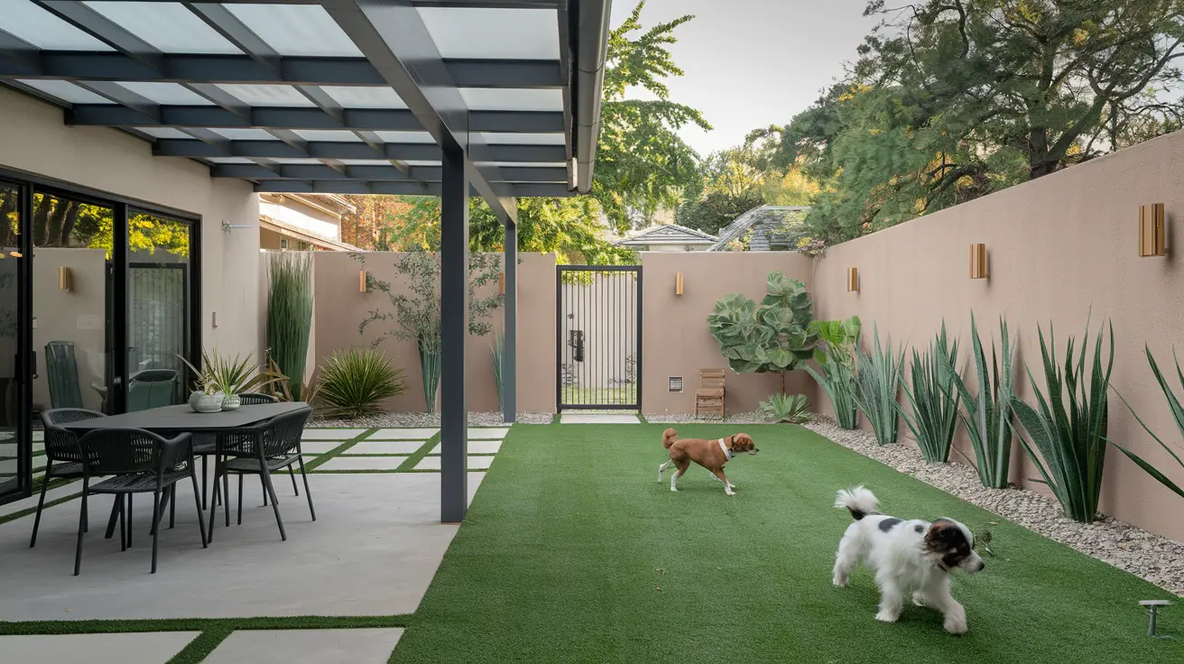 10+ Modern Side Yard Designs with Roofs & Dog-Friendly Spaces ...