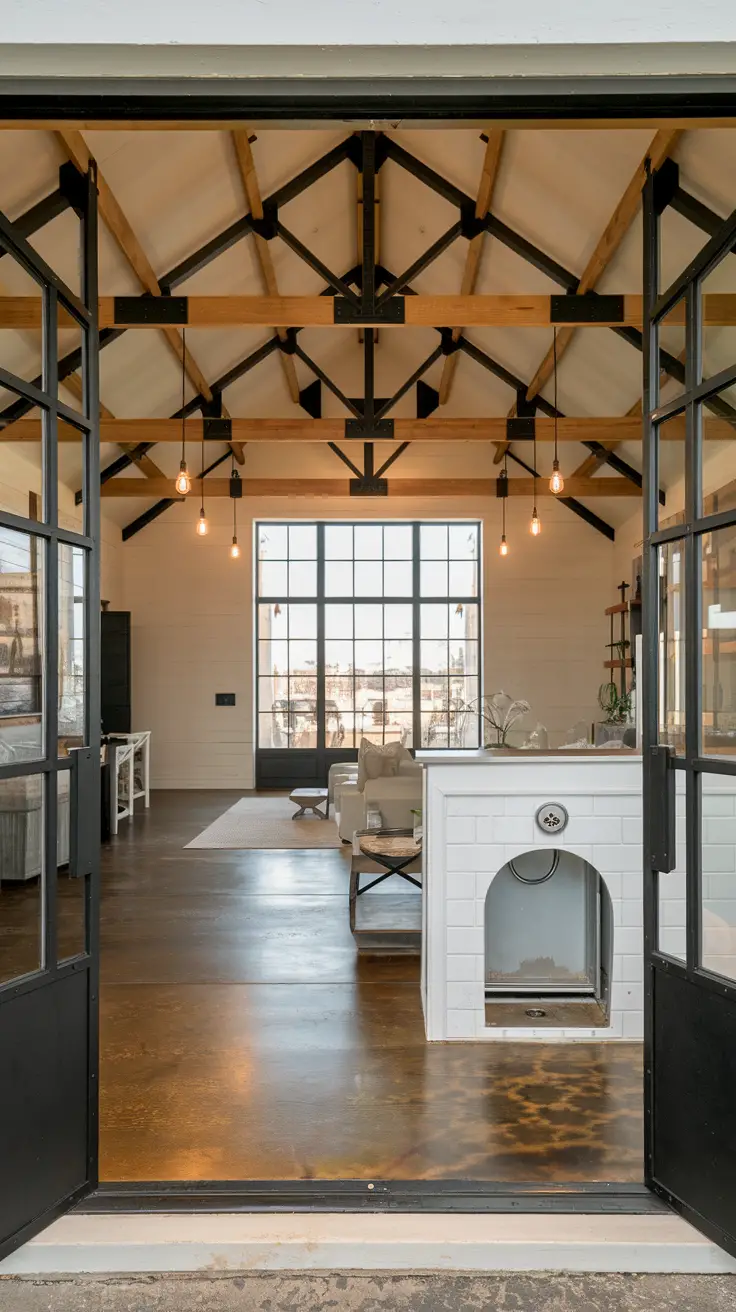 10+ Pet-Friendly Industrial Farmhouse Design Ideas ...