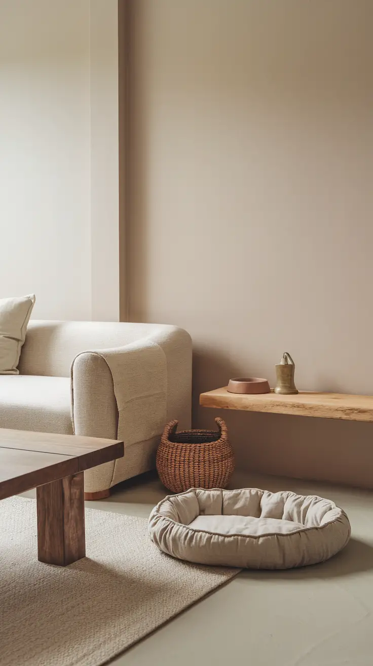 10+ Pet Corner Designs That Blend Into a Small Living Room ...