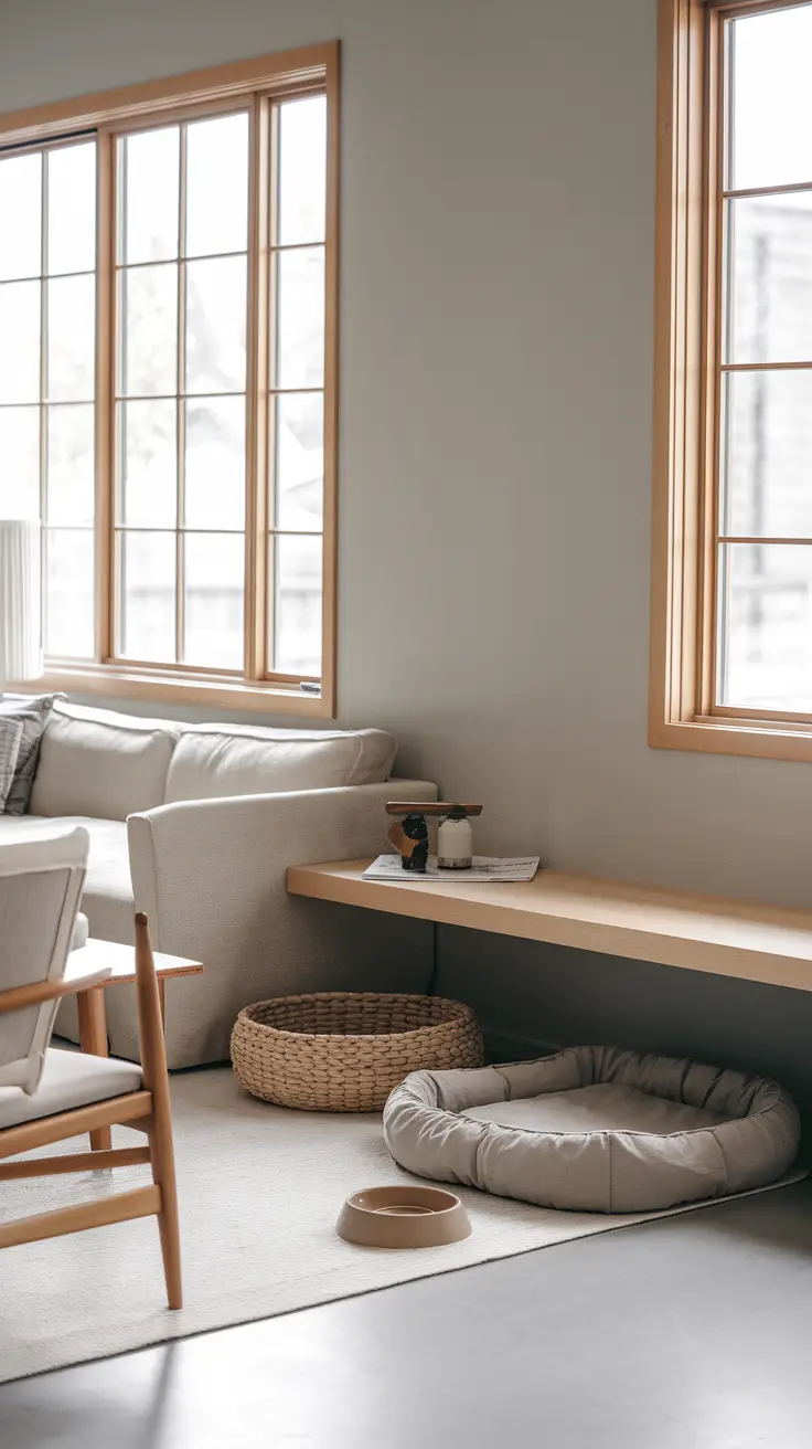 10+ Pet Corner Designs That Blend Into a Small Living Room ...