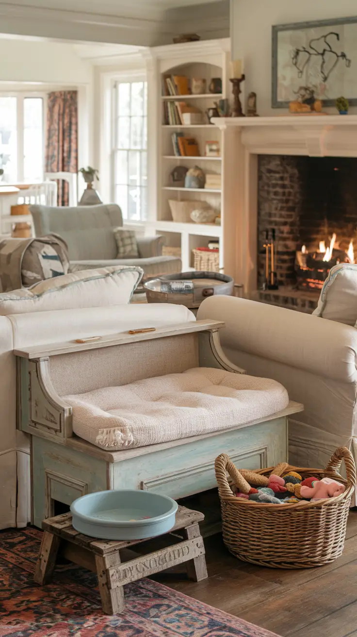 10+ Pet Corner Designs That Blend Into a Small Living Room ...