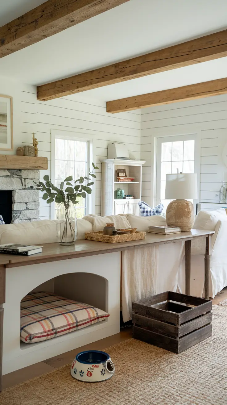 10+ Pet Corner Designs That Blend Into a Small Living Room ...