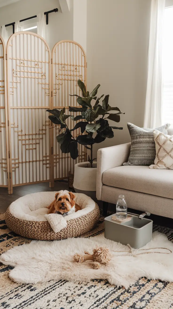 10 Ways to Blend a Dog Setup into a Modern Apartment Design ...
