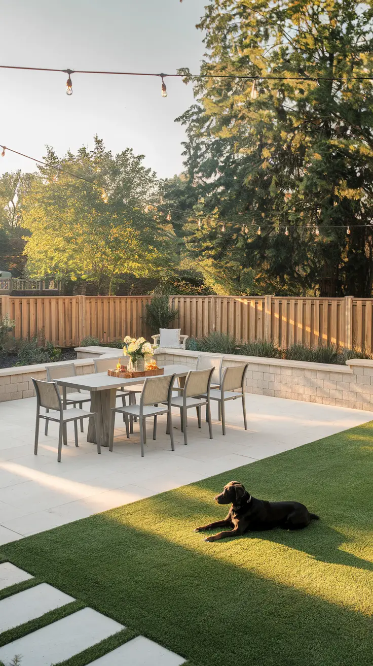 10+ Amazing L-Shaped Backyard Designs with Outdoor Dog Areas ...