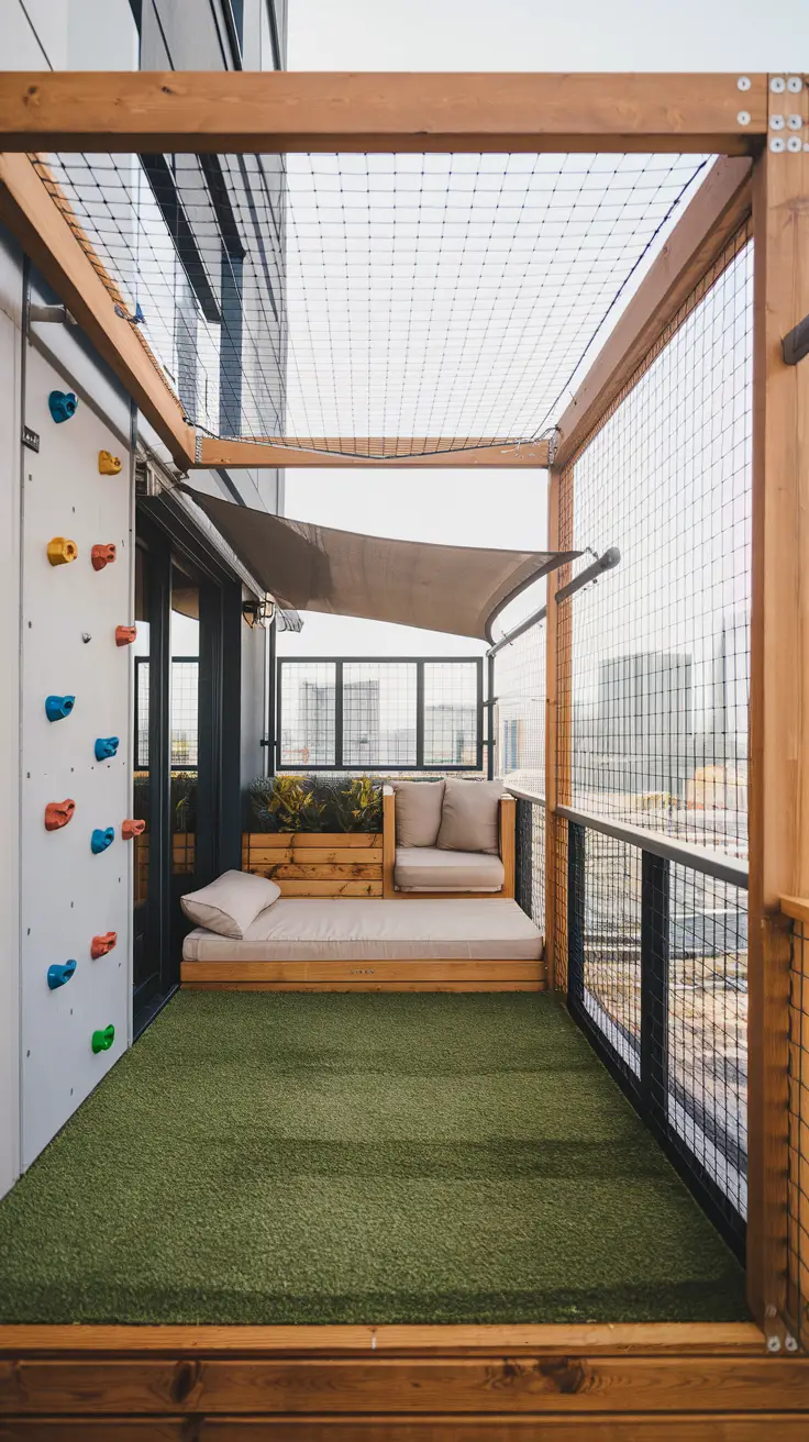 10 Budget DIY Wooden Catio Plans - middlekingdomrescue.com