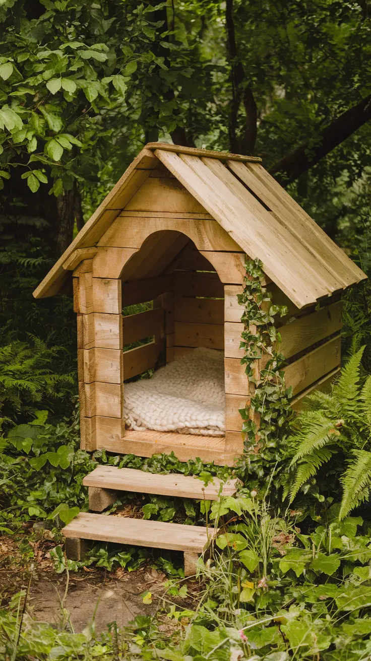 10+ Wooden Pallet Dog House Designs You Can Make - middlekingdomrescue.com
