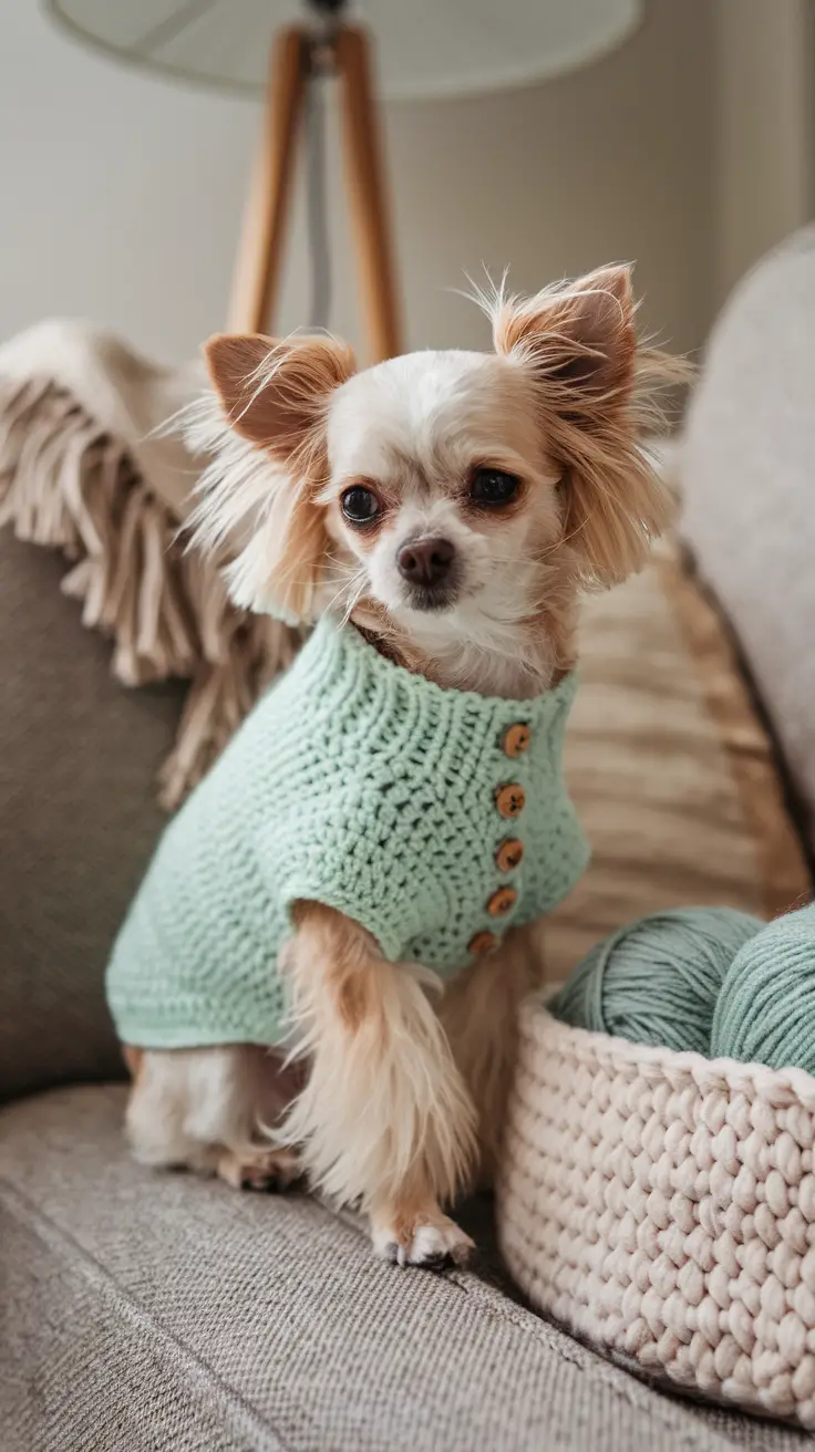 10+ Adorable Small Dog Sweater Designs - middlekingdomrescue.com