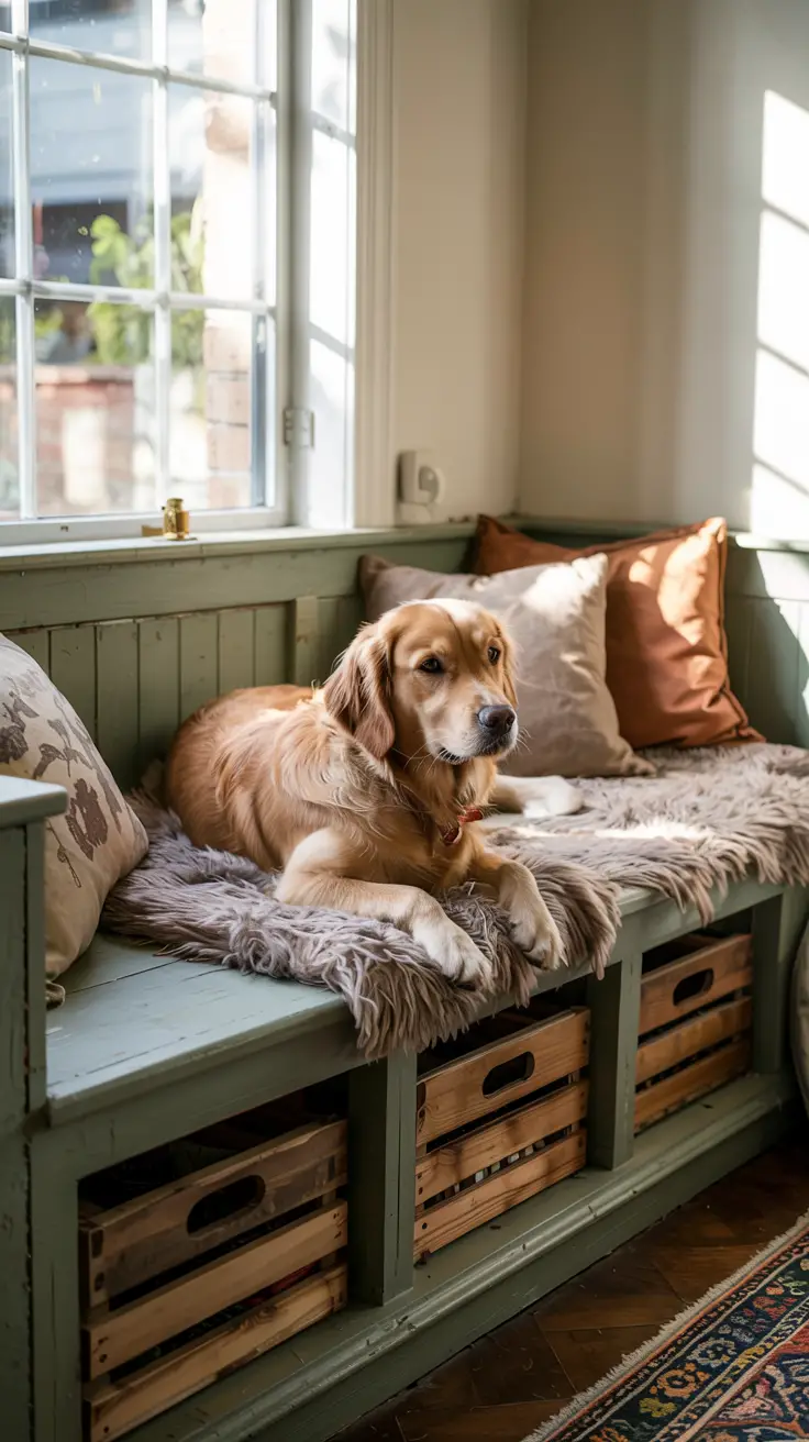 10+ Indoor Dog Kennel Furniture Ideas That Blend Into Your Home Design ...
