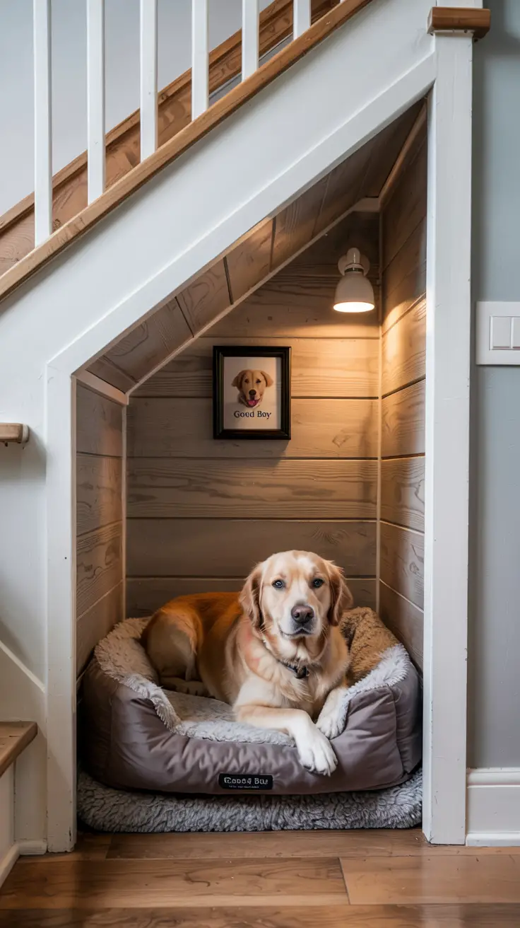 10+ Indoor Dog Kennel Furniture Ideas That Blend Into Your Home Design ...