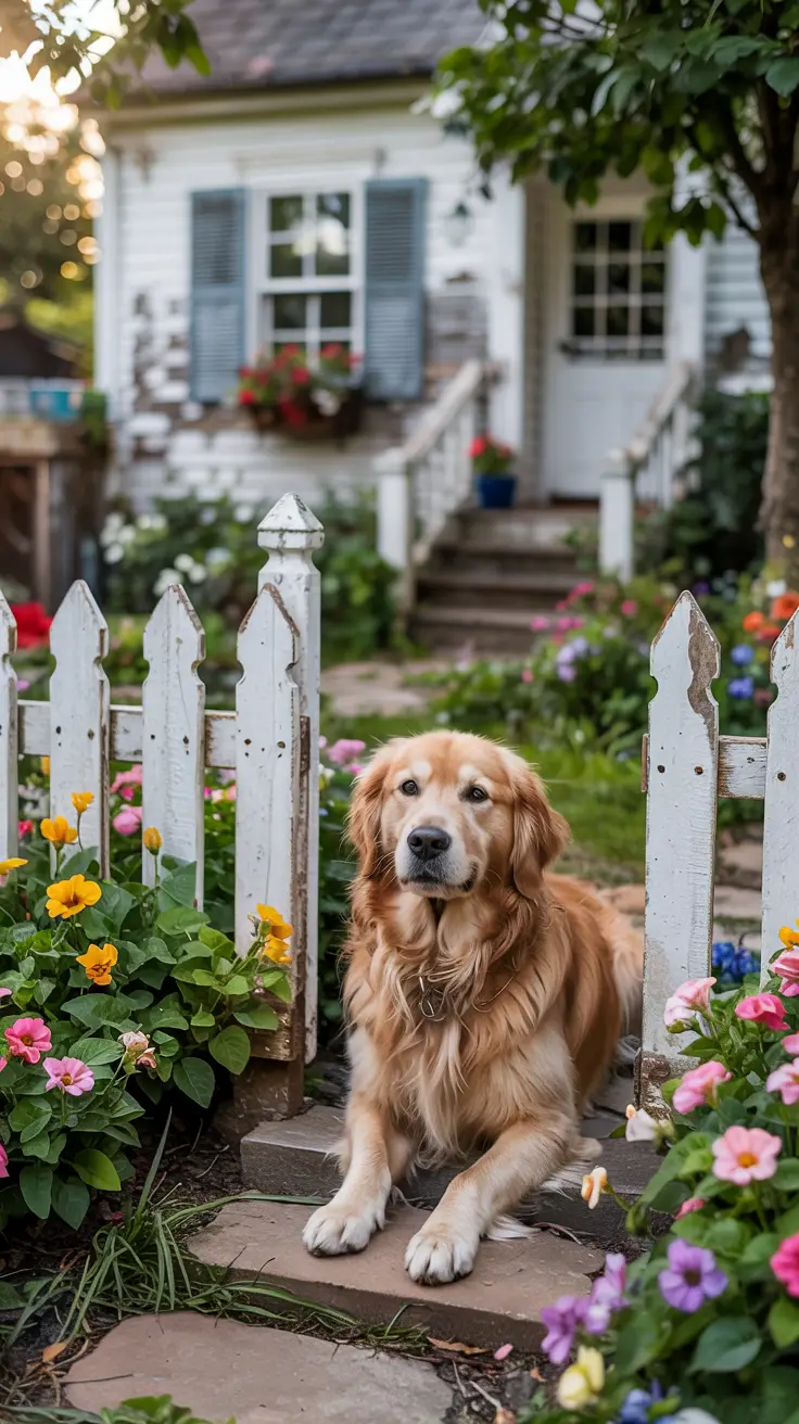 7 Stylish Front Yard Dog Fence Ideas That Keep It Classy ...