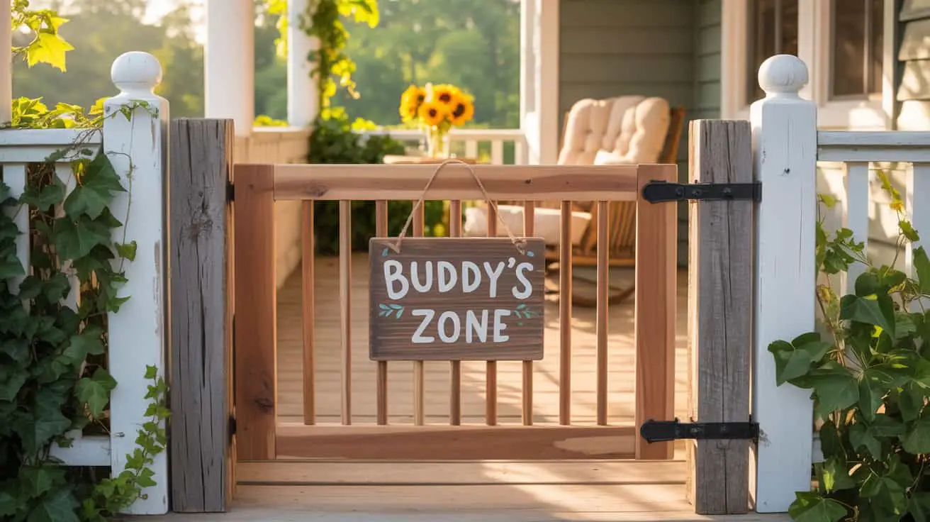 10 Dog-Friendly Front Porch Gates That Are Simple and Affordable ...