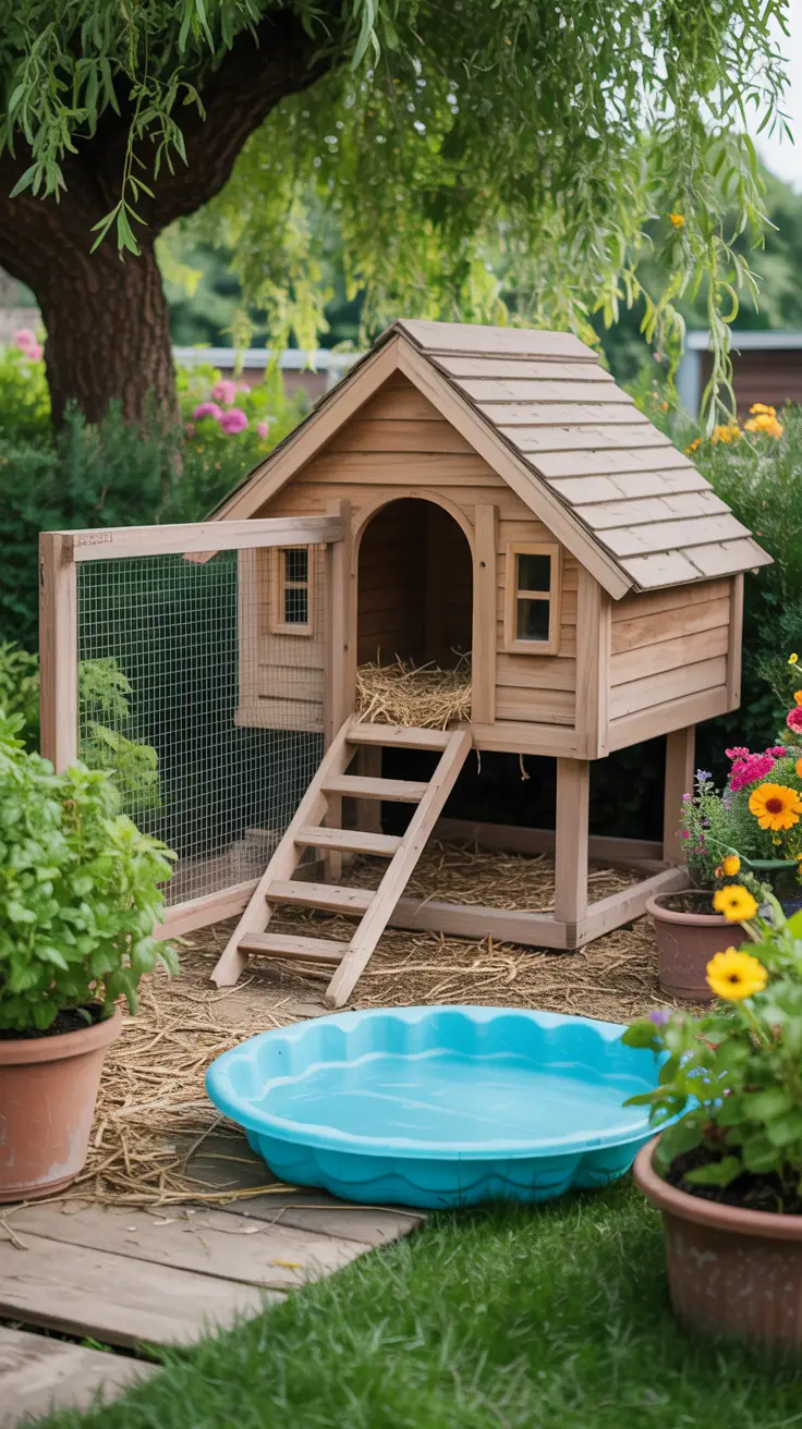 10+ Duck Coop Ideas with a Spacious Pen - middlekingdomrescue.com